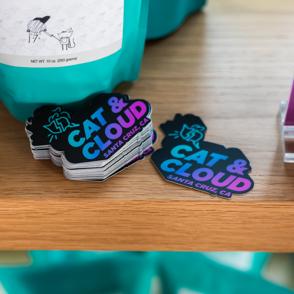 Standout sticker – Cat & Cloud Wholesale